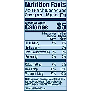 Gerber Snacks for Baby Lil Crunchies, Vanilla Maple, 1.48 Ounce (Pack of 6)