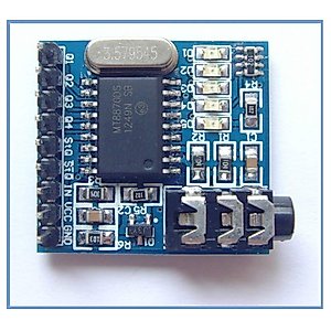 KOOBOOK 5Pcs MT8870 DTMF Voice Decoder Decoding Module Telephone/Audio Decoder Speech Module for Arduino