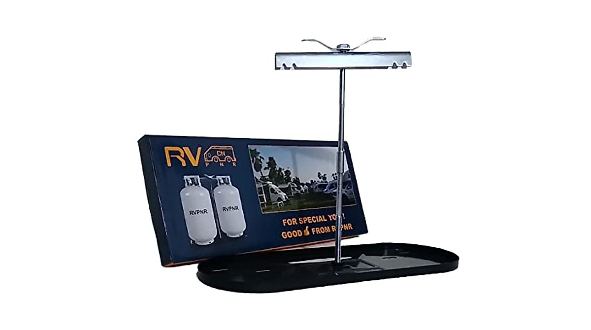 RVPNR Dual Propane Tank Mount for RVs & Trailers