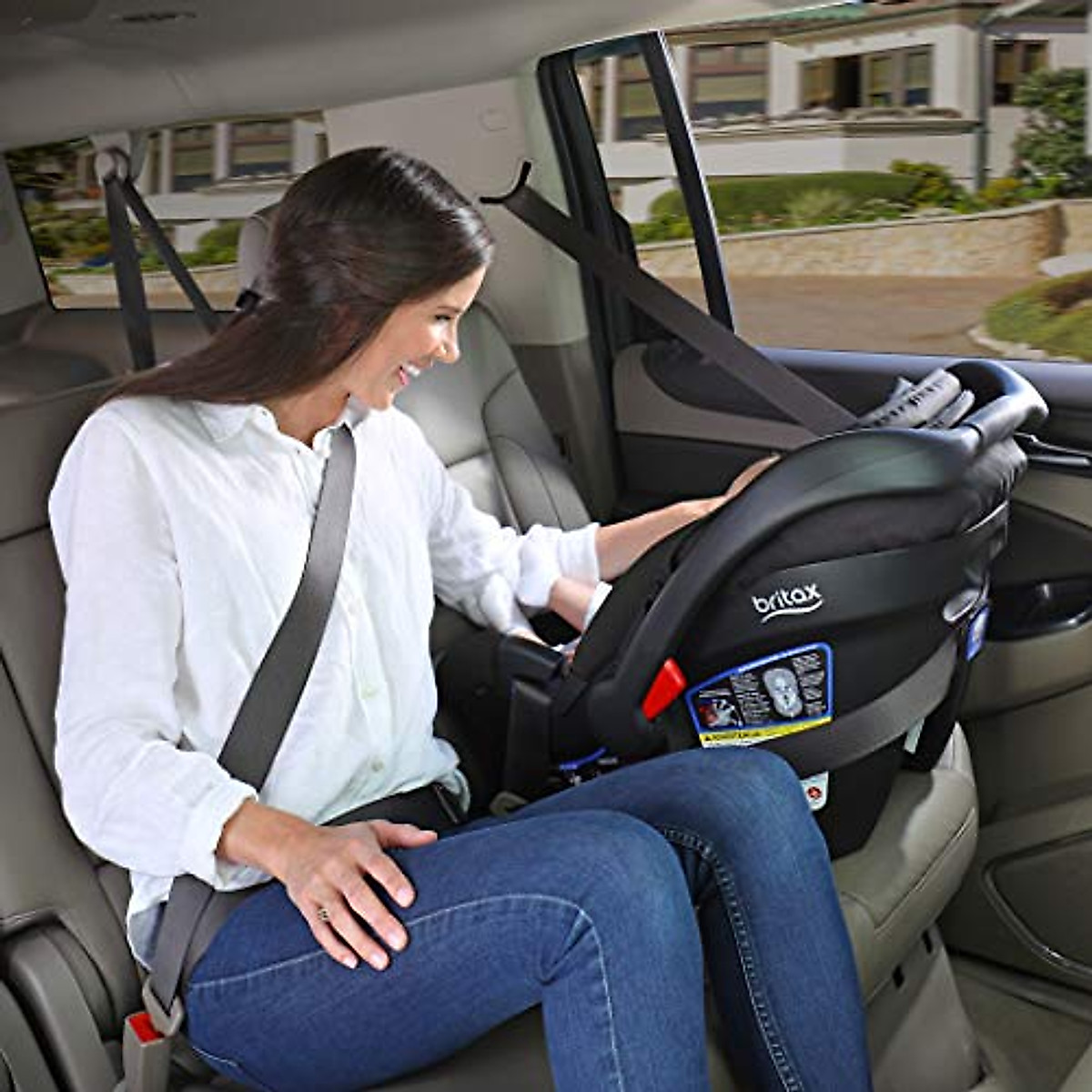 Britax B-Safe Gen2 FlexFit Infant Car Seat, StayClean - Stain, Moisure & Odor Resistant Fabric