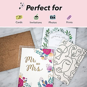 Pack It Chic - 4” X 6” (1000 Pack) Clear Resealable Polypropylene Bags - Fits 4X6 Prints, Photos, A1 Cards, Envelopes - Self Seal