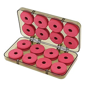 OriGlam 16pcs Fishing Line Storage Fishing Foam Spools, Foam Fishing Winding Board Fishing Line, Fishing Line Spools Fly Fishing Gear for Organizer Storage Accessories