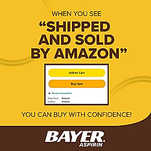 Aspirin Regimen Bayer 81mg Enteric Coated Tablets | Pain Reliever |300 Count