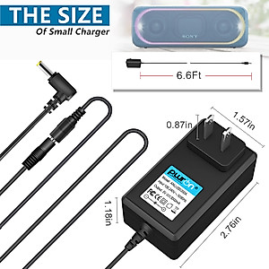 PwrON 5V AC DC Adapter Replacement for Sony AC-E0530 SRS-XB30 SRS-XB41 RDP-M5iP RDP-M7iP SRS-A1 SRS-A212 SRS-A3 SRS-M50 SRS-M55 SRS-TD60 Bluetooth Wireless Speaker System Power Supply