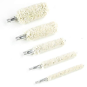 XtremepowerUS 106pc Universal Gun Cleaning Kit Brass Rifle Pistol Handgun Shotgun Firearm Cleaner Service Kit Carrying Storage Case