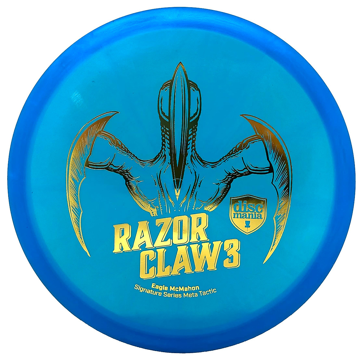 Discmania Eagle McMahon Meta Tactic Razor Claw 3– Utility Disc, Overstable and Reliable Disc Golf Disc 173-176g