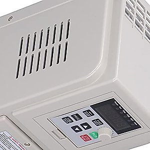 Liccx Variable Frequency Drive, 110VAC 50/60Hz 1500W VFD Inverter Converter, VFD Inverter Frequency Converter (Single-Phase Input, 3 Phase Output)