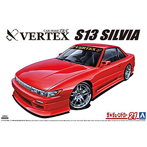 Aoshima 1/24 Scale Vertex PS13 Silvia 1991 - Plastic Model Building Kit # 58619