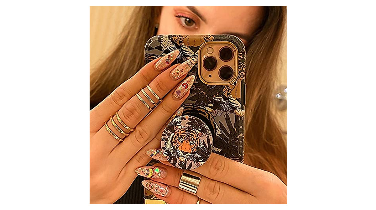 Mural Wall Art Cell Phones and Tablets Stand (3 Pack) - Black White ...