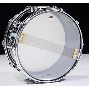 DW Collector's Series Black Nickel Over Brass Snare Drum 6.5x14" DRVB6514SVC