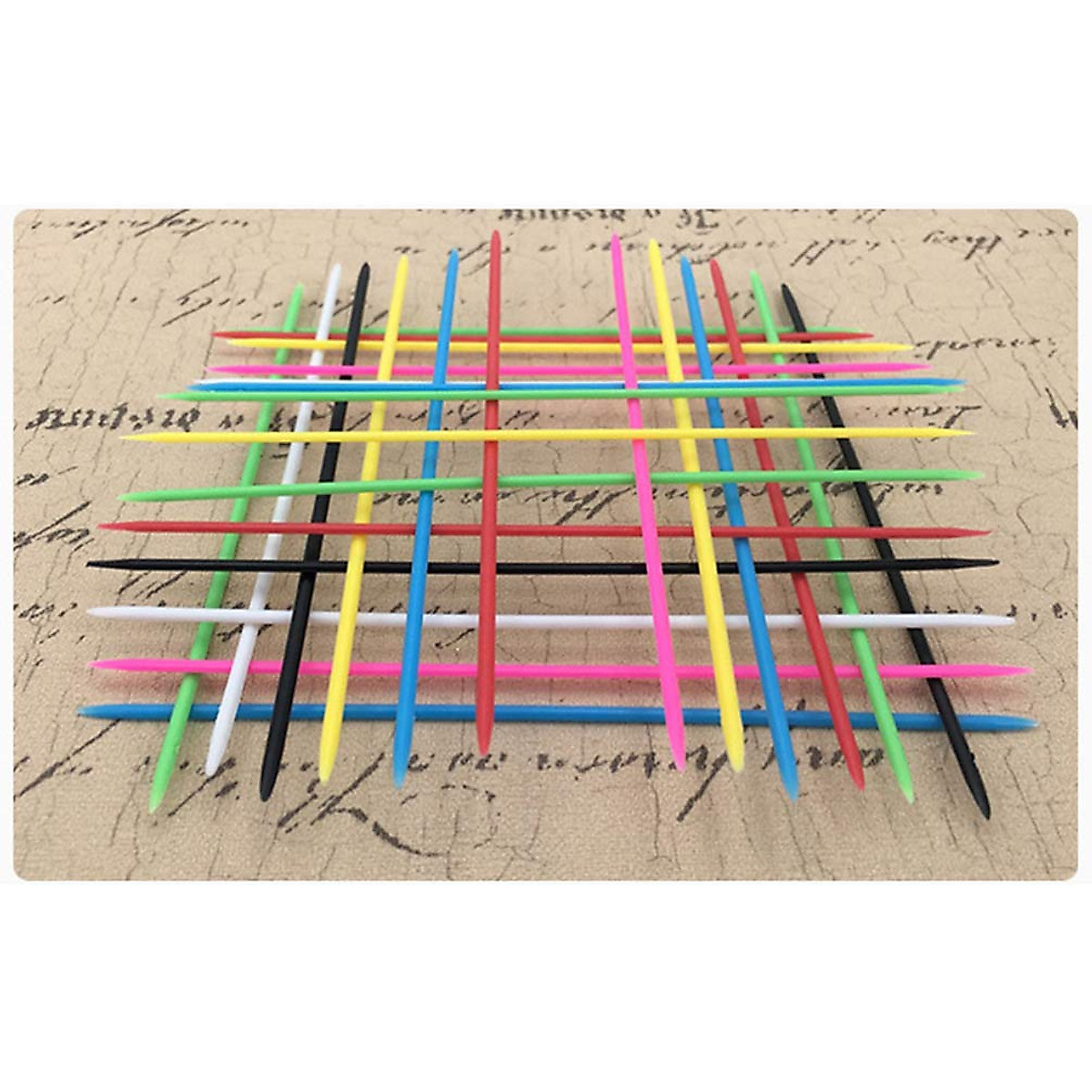 NUOBESTY Kids Toys 90pcs Toys Small Sticks Parent-child Puzzle Pick a Stick Picking Toys