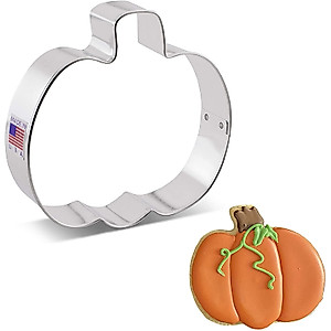 Pumpkin Cookie Cutter 4" Made in USA by Ann Clark Cookie Cutters