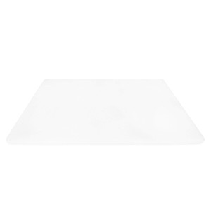 Thirteen Chefs Large Cutting Boards for Kitchen - 18" x 12" x .5" Professional HDPE Plastic Chopping Board for Carving, Dicing, Mashing and More - Commercial Grade & Dishwasher Safe, White