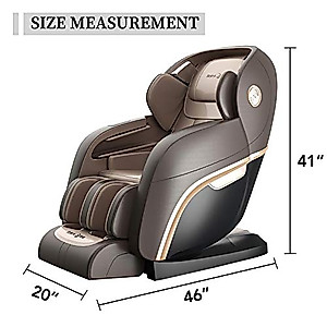 Easy-Going Stretch Massage Chair Cover, Full Body Massage Chair Sofa Covers, Dustproof Cover for Pets,Couch Cover for Massage Chair,Recliner Slipcovers for Dog,Cat,Baby(Black)