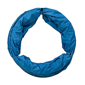 Pacific Play Tents 20515 Kids 9' X 28" Institutional Play Tunnel - Blue