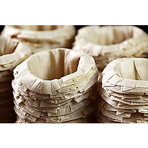 canFly 1000 Unbleached Disposable K-CUP Paper filters for Keurig single cup coffer filters compatible with Ekobrew, EZ-Cup and other Reusable K-CUP Filters (1000)