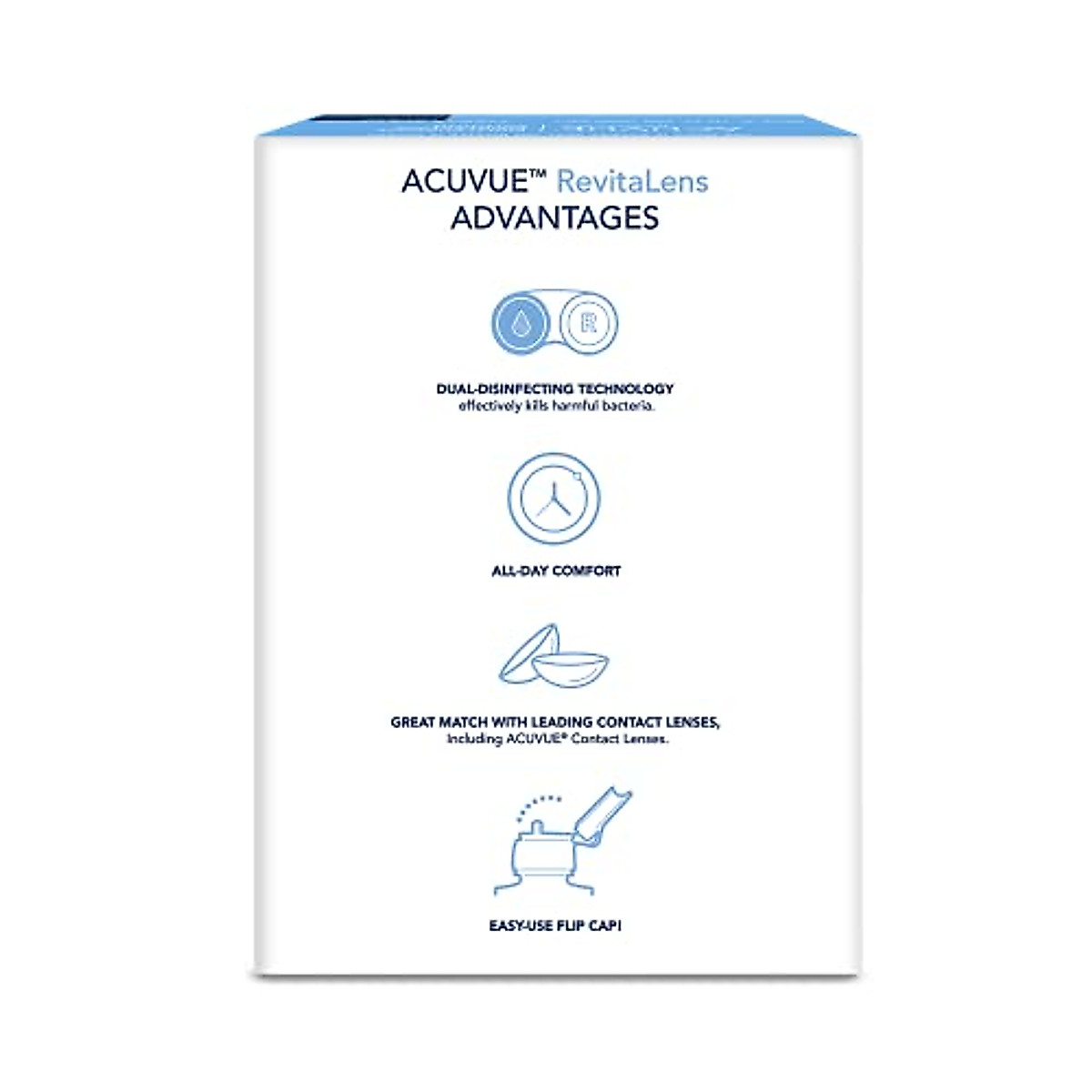 ACUVUE RevitaLens Multi-Purpose Disinfecting Solution, 2 x 10 oz. Twin Pack