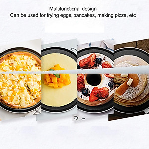 Nonstick Crepe Pan, Crepe Pan Nonstick Dosa Pan Skillet Pan Auluminium Pancake Griddle Pan Tortilla Pan Griddle Pan for Stove Top Tawa Pan for Roti Indian