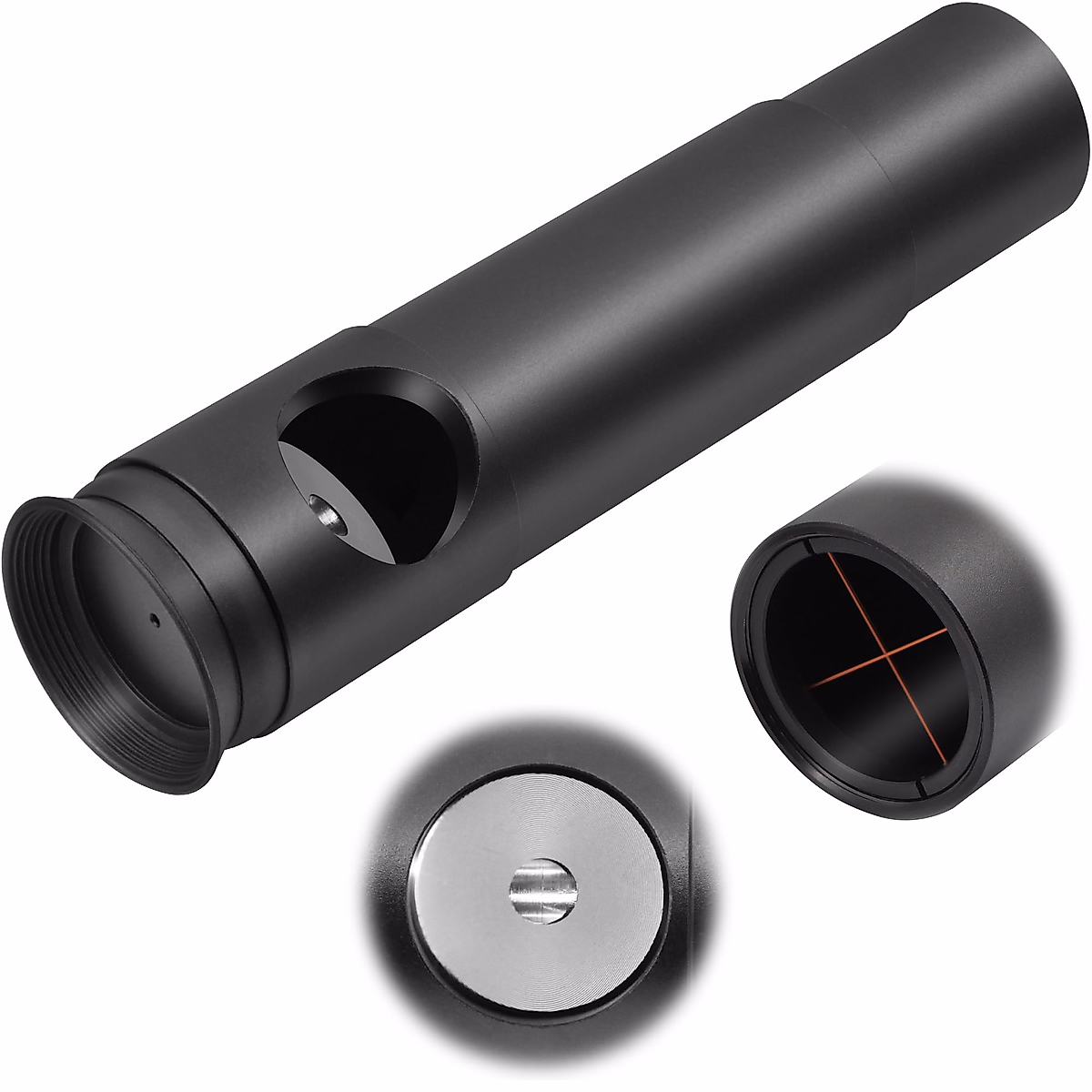 Alstar 1.25Inch Metal Collimating Cheshire Eyepiece Without Laser for Newtonian Reflector Telescope - Long Version