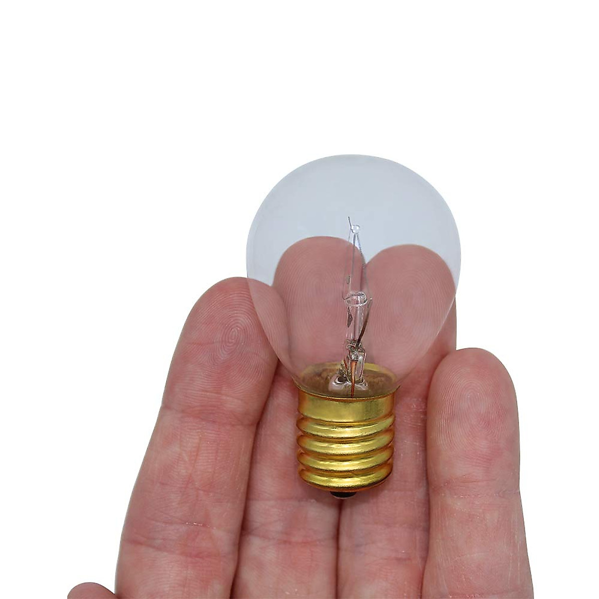 lumenivo Lava Lamp Light Bulb 130v 25w Bulb Replaces 120V 25 Watt S11 Light Bulbs – 14.5” Lava Lamps, Bubble Light & Glitter Lamps – 25 Watt Intermediate E17 Base Bulb - Appliance Bulb – 4 Pack