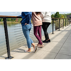 No nonsense womens Classic Denim Capri With Pockets leggings pants, Light Denim, Small US