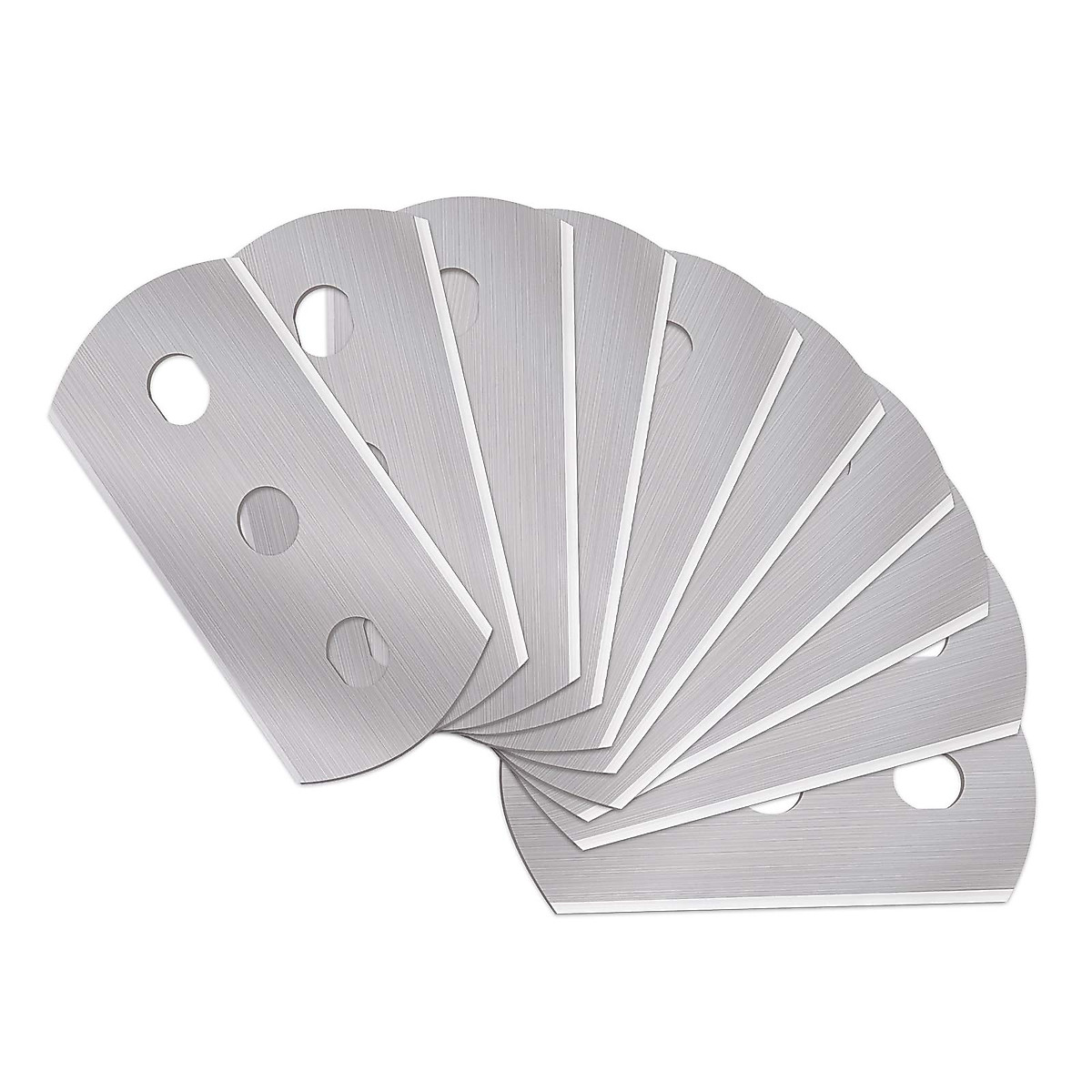 Gomake Replacement Blades for Bodyguard Vinyl Backing Cutter Knife, Stainless Steel, Pack of 50