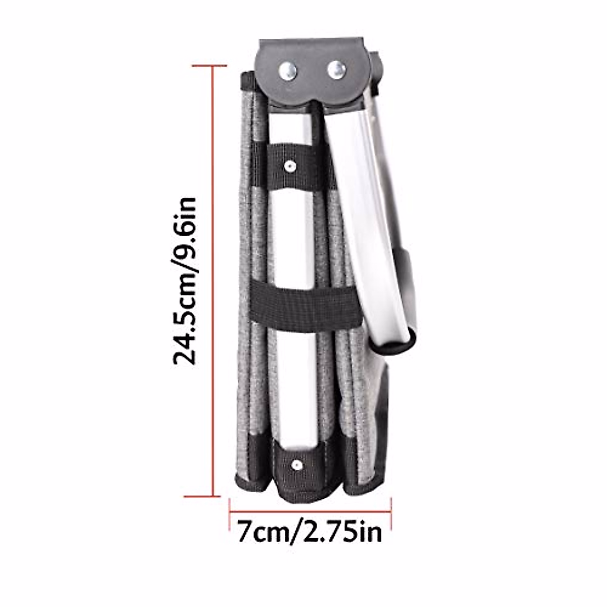 ALLCAMP OUTDOOR GEAR Folding Picnic Basket/Grocery Basket/Laundry Basket /28L Extra Large Market Baske Collapsible Portable(Large-Gray)