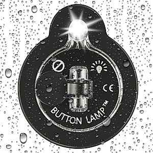 Panther Vision Button LAMP Adhesive LEDs Light Package - Lightweight, Ultra Small, Ultra Bright LED Utility Lights (18)