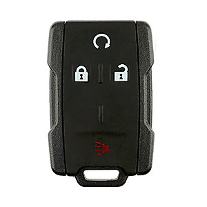 1x New Replacement Keyless Key Fob Remote Compatible With & Fits For Chevy GMC M3N 32337100 22881480