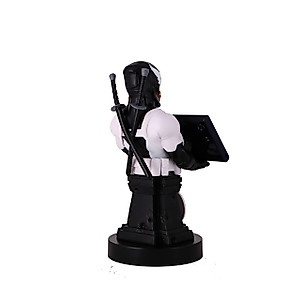 Exquisite Gaming: Deadpool Back in Black: Deadpool Venom - Original Mobile Phone & Gaming Controller Holder, Device Stand, Cable Guys, Licensed Figure