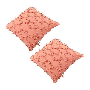 BESPORTBLE 2pcs Core for Shaped Covers Macrame Morocco Beding Design Pink Tassel Simple Cases Room Bed Lip Stylish Chic Hotel Protector Cotton Decor Chair Restaurant Pillowcase Practical