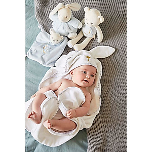 Kaloo Perle - 4 Knots Comforter Bear - Blue - 20 cm