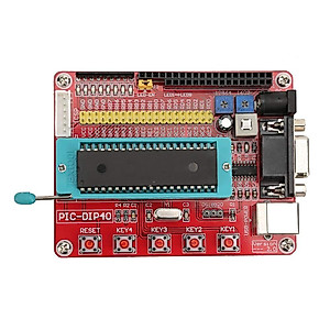 Learning Development Board, PIC16F877A Microcontroller Learning Board with RS232 Interface