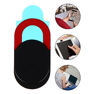 15 Pcs Lens Mask Professional Webcam Cover Durable Webcam Cover Camera Cover Webcam Privacy Cover Privacy Sticker Camera Protector Practical Webcam Cover Creative Webcam Cover
