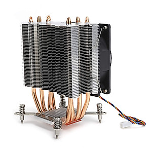 CPU Cooling Fan,CPU Cooler Heat Sink Cooling Fan for LGA2011 1366 1150 1151 1155 1156 Computer Supplies,CPU Heat Sink Fan with Strong Heat Dissipation