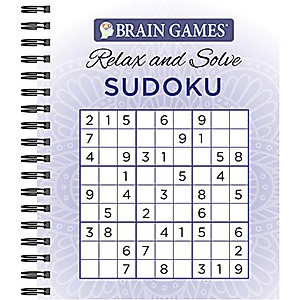 Brain Games - Relax and Solve: Sudoku (Purple)