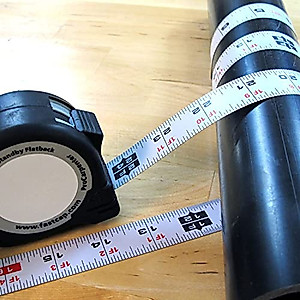 FastCap Old Standby Metal and Plastic 16-Foot Flat-Back Standard Tape Measure