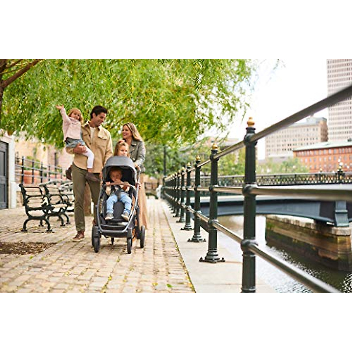 Vista V2 Stroller - Greyson (Charcoal Melange/Carbon/Saddle Leather)