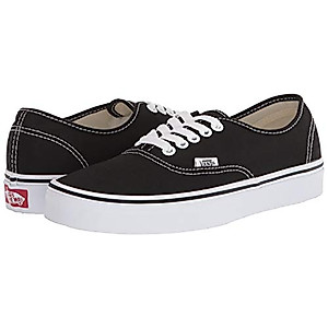Vans Authentic, Black Black, Size 6 Men/ 7.5 Woman