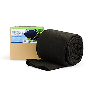 Aquascape Inc 85010 Pond and Water Garden Non-Woven Geotextile Underlayment, 150 sq. ft, Black