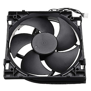 Replacement CPU Cooling Cooler Fans 5 Blades 4 Pin Cooling Fan for Xbox One Slim Console