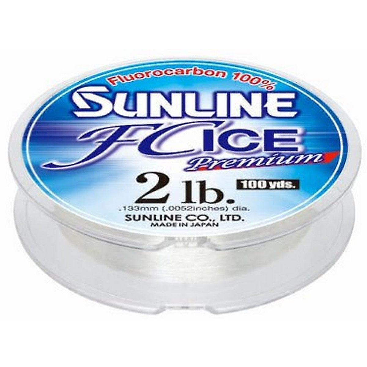 Sunline 63042334 FC Ice Premium 3 Lb FC Ice Premium, Clear, 100 yd