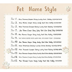 Anavia Starry Sky Theme Pet ID Tags in Half Moon & Star Shape, Personalized Dog Name Tag Cat Tag, Glossy Stainless Steel Gold Plated Black Rainbow Dog Collar Tag (Small, Moon Shape, Black)