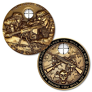 Armed Forces Depot Military Sniper Challenge Coin