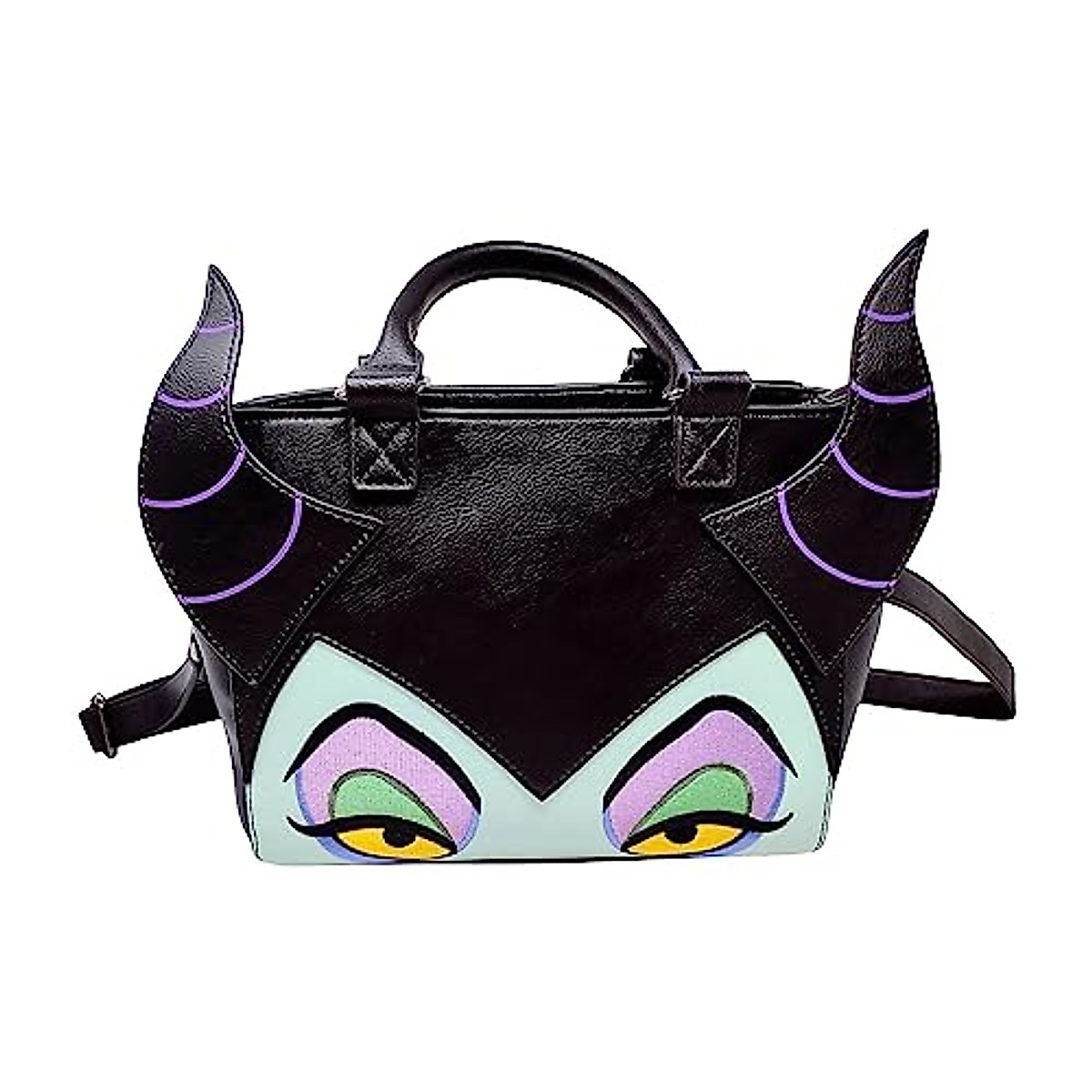 Loungefly Disney Maleficent Sleeping Beauty Crossbody Satchel Handbag Purse