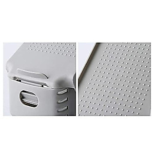 HTLLT Practical and Convenient Shoe Slots Organizer Adjustable Shoe Racks Space Saver Shoe Holder 4/8 Piece Set,D,4 Piece Set