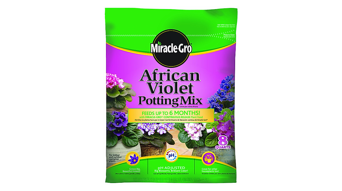 Miracle-Gro African Violet Potting Mix - 8 Quart