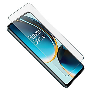 XINXUSONG 2Pcs One Plus Nord N30 Screen Protector, Anti-Scratch 9H HD Clear No-Bubble Tempered Glass Screen Protector Protective Film For One Plus Nord N30