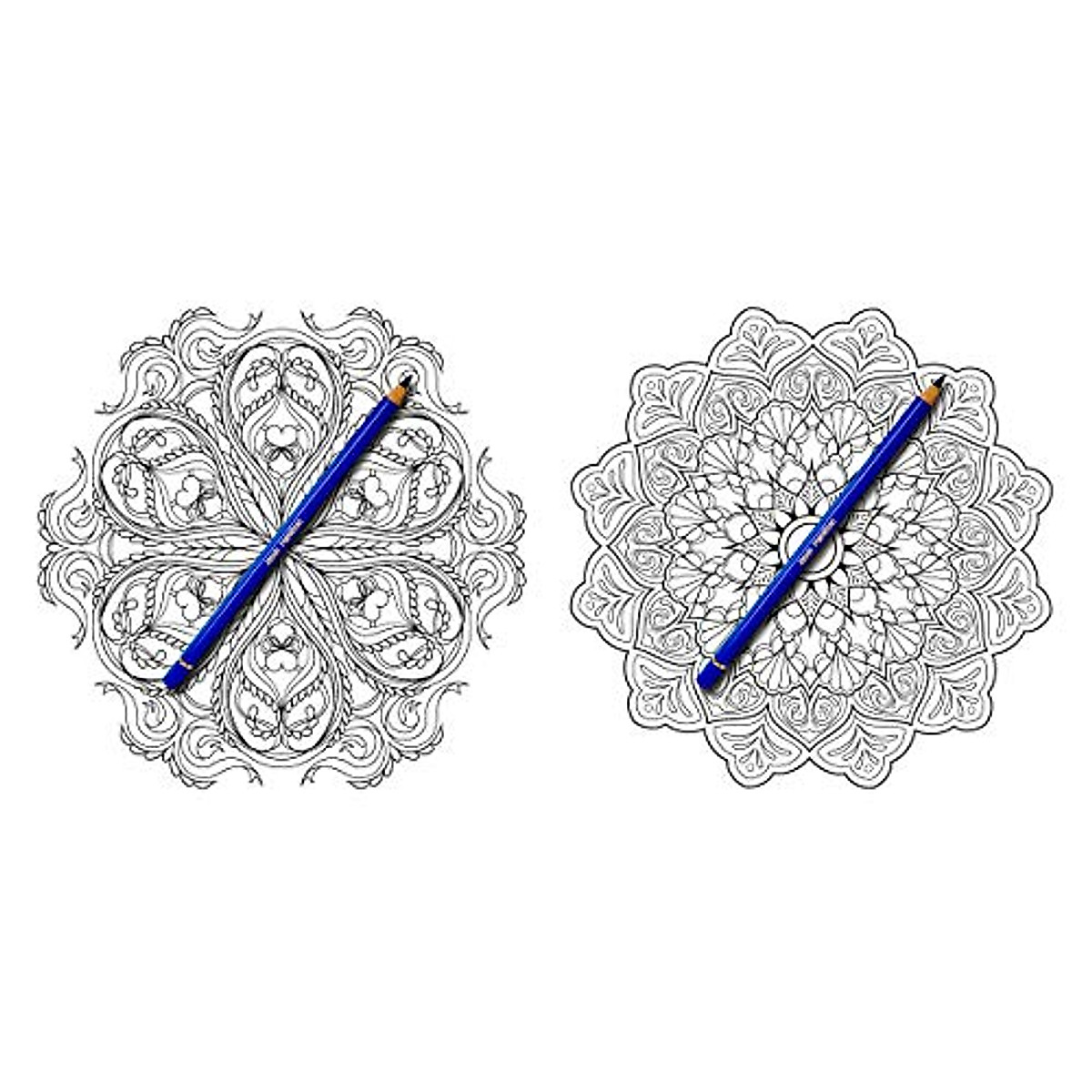 The Art of Mandala 2: Adult Coloring Book Featuring Calming Mandalas designed to relax and calm