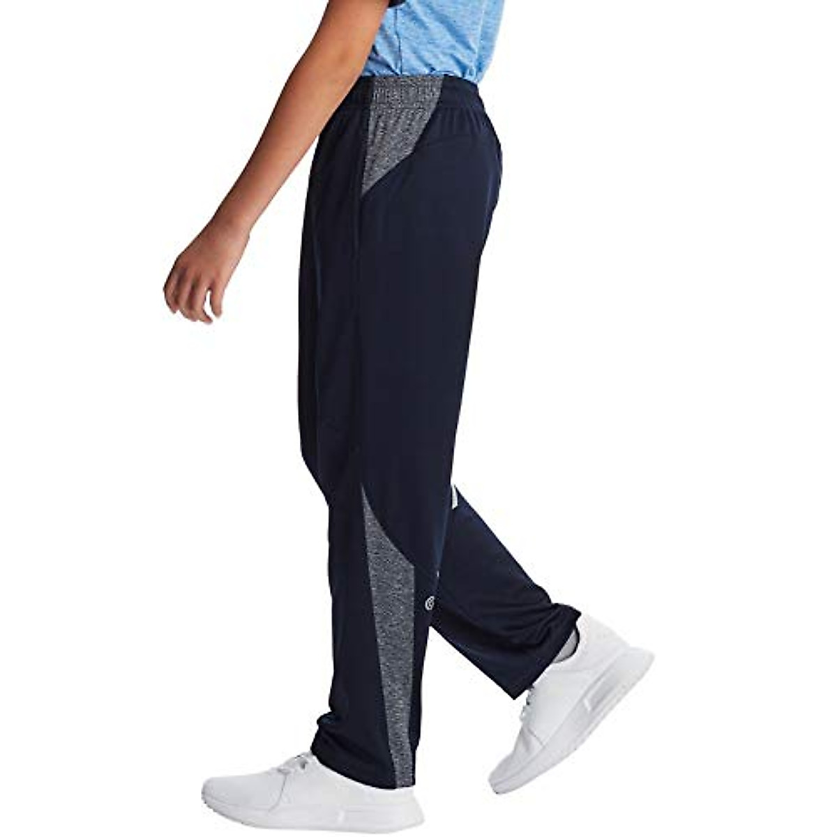 C9 Champion boys Open Leg Athletic Track Pants, Xavier Navy, Medium US